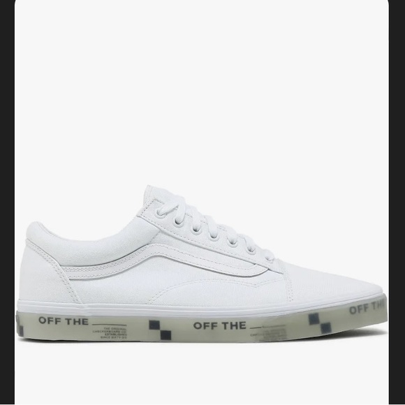 Vans | Shoes | Vans Nwt White Canvas Translucent Sole Limited Edition ...